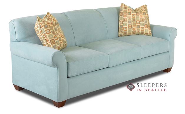 Customize and Personalize Calgary Queen Fabric Sofa by Savvy | Queen ...